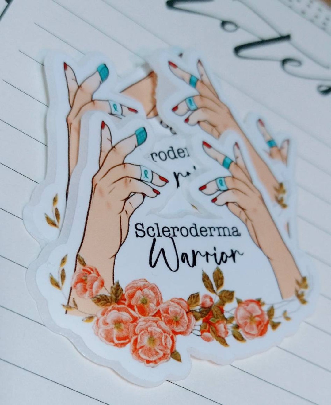 Scleroderma Warrior Stickers,scleroderma, Scleroderma Awareness ...
