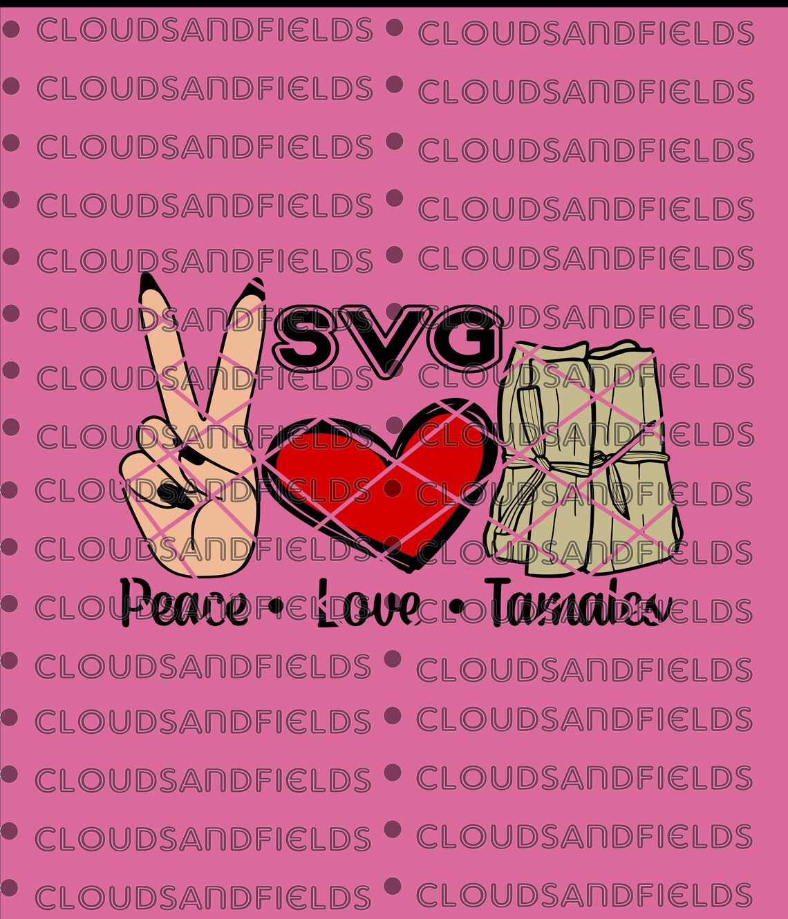 Peace Love Tamales Svg Layered - Etsy