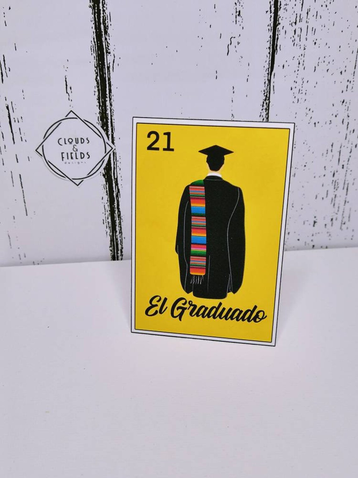 El Graduado Sticker El Graduado Lotería Sticker El - Etsy