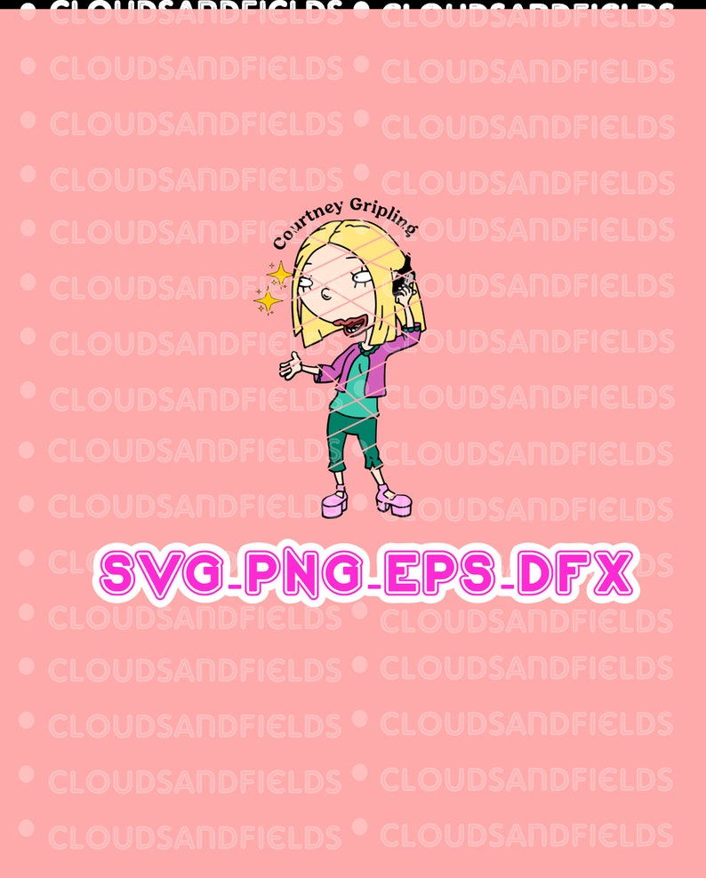 As Told by Ginger Svg Layered / Courtney Gripling Svg Colors / - Etsy