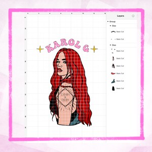 Karol G Svg | Karol G Png | Karol G Pdf - Etsy