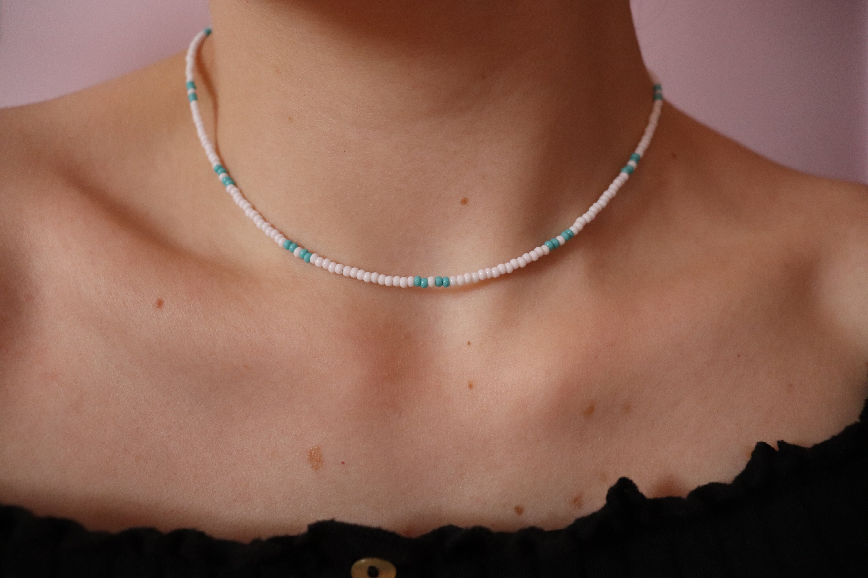 Seed Bead Necklace - Etsy