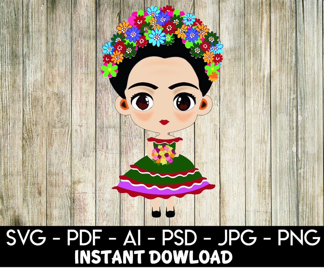 Frida Kahlo 3 AI , Frida AI , Frida Kahlo Clip Art, Frida Clip Art ...