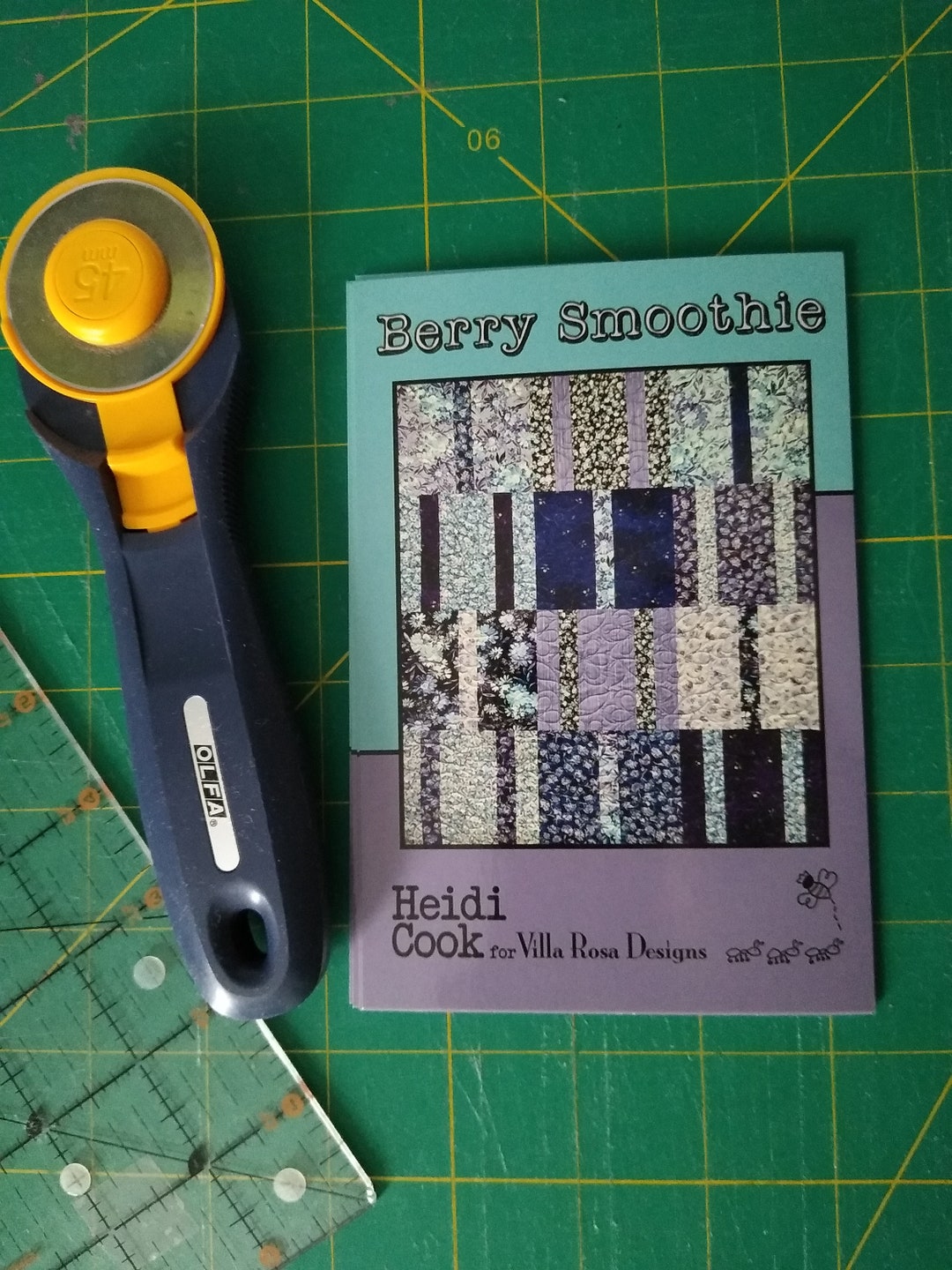Berry Smoothie Quilt Pattern From Heidi Cook Beginner - Etsy