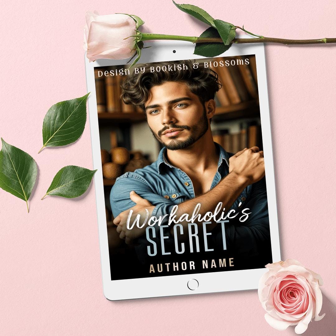 Premade Book Cover - Workaholic Secret - Smutty Romance, Spicy Romance ...