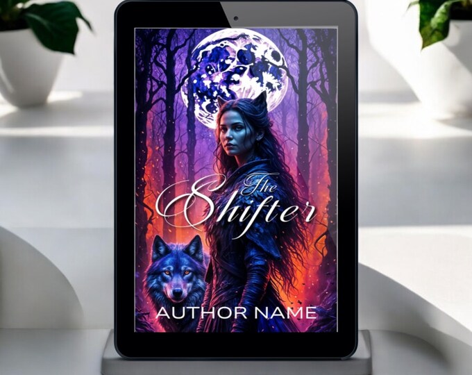 Premade Book Cover Design, Ebook Cover, Fantasy Digital Book Cover Art ...