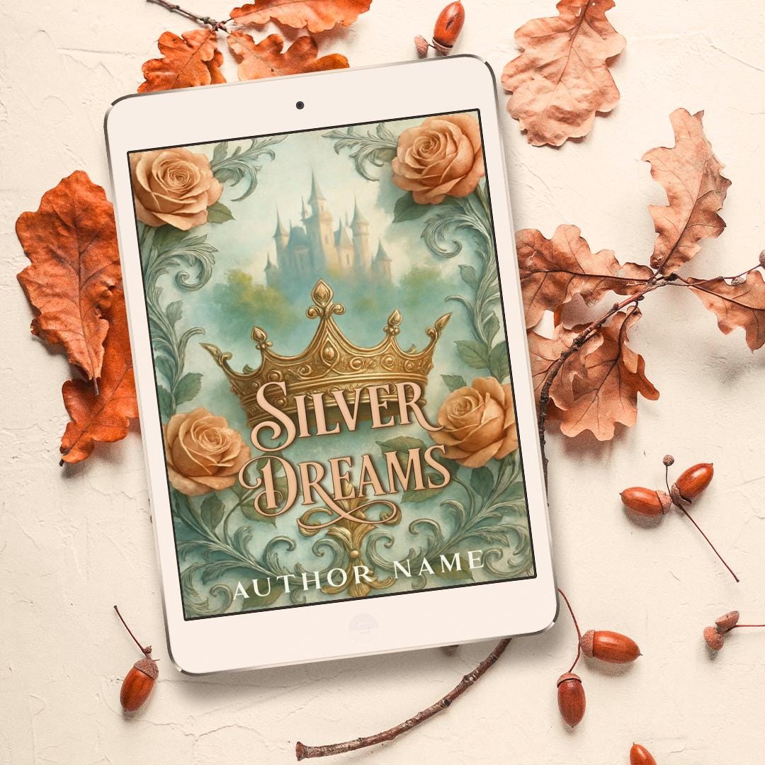 Premade Book Cover - Silver Dreams - Dark Fantasy, Epic, Ebook Cover ...