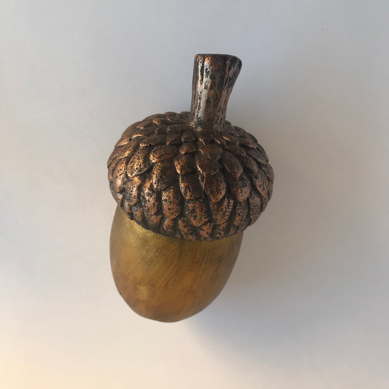 Brass Acorn - Etsy