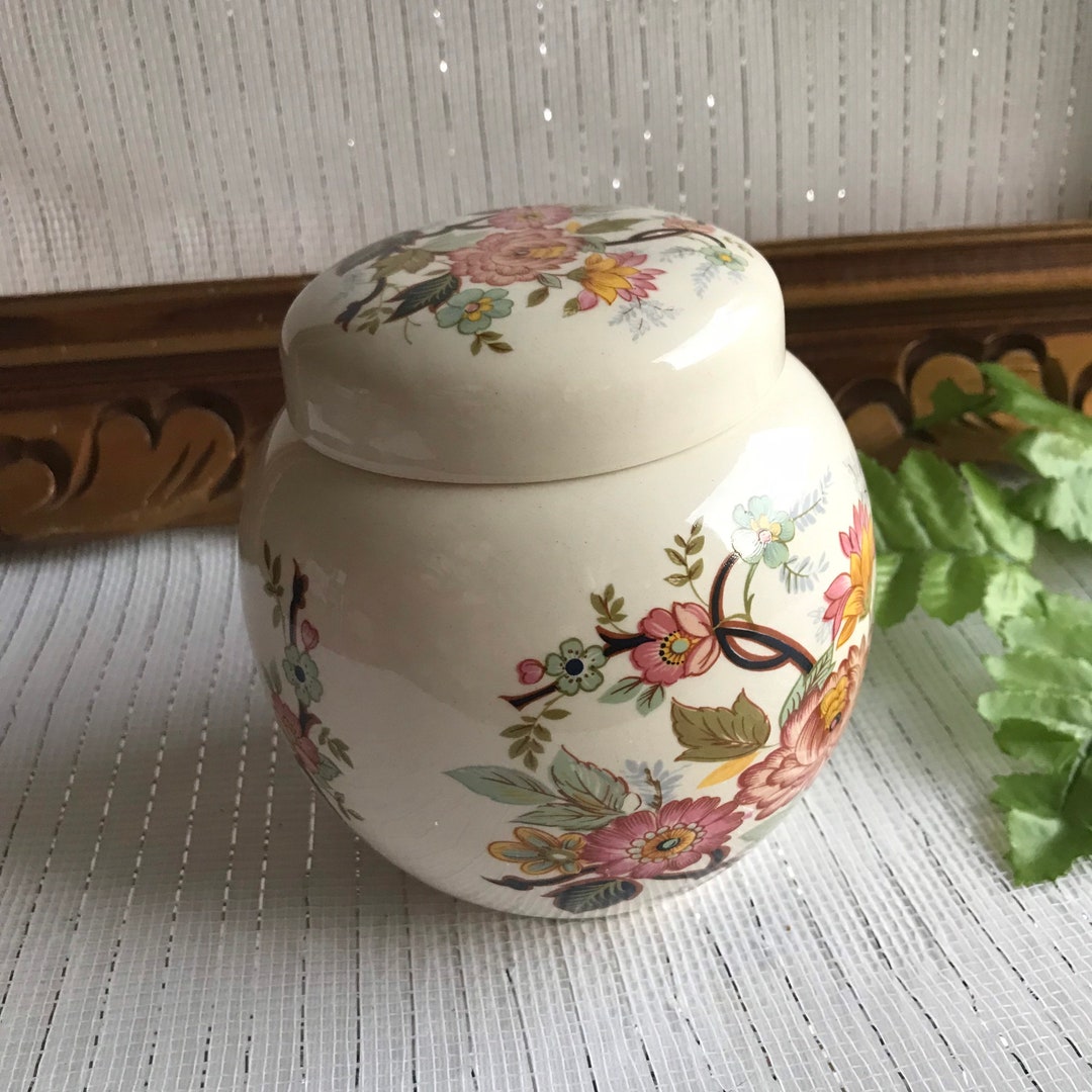 Vintage Ceramic Ginger Jar Sadler England - Etsy