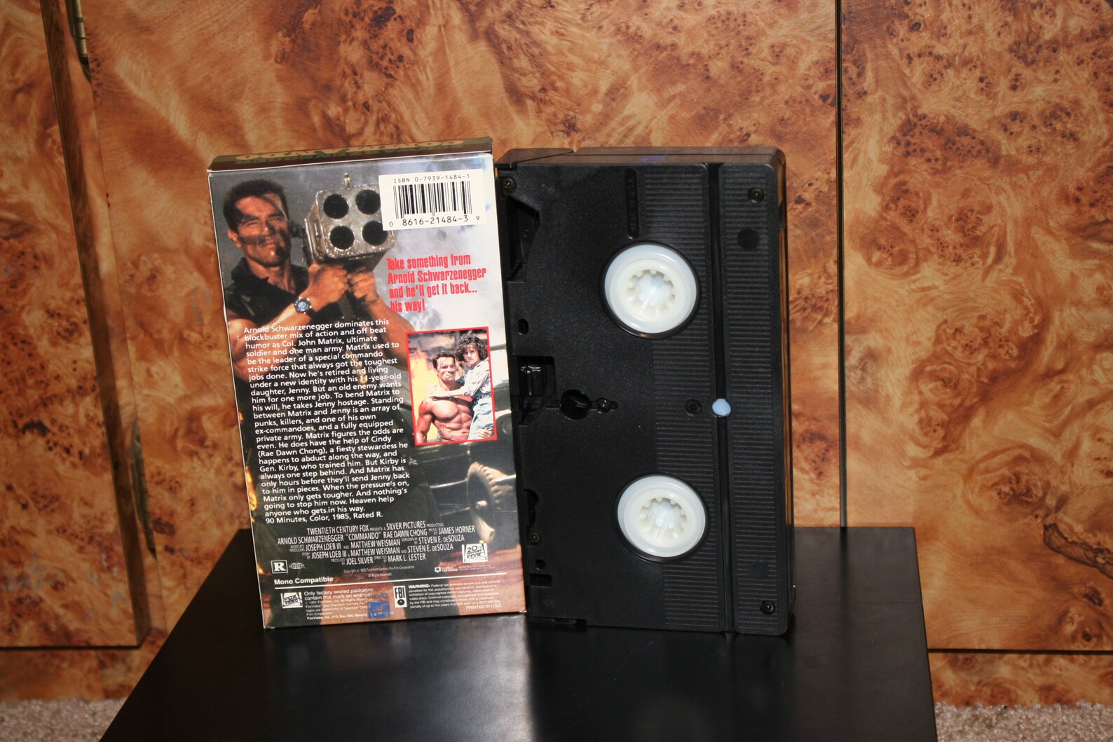 Commando 1985 VHS Movie Arnold Schwarzenegger Rae Dawn Chong | Etsy