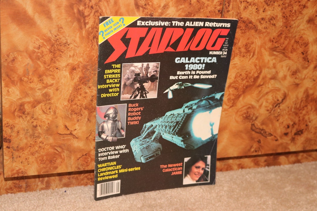 TWIKI 1980 STARLOG Magazine Battlestar Galactica Empire Strikes Back ...