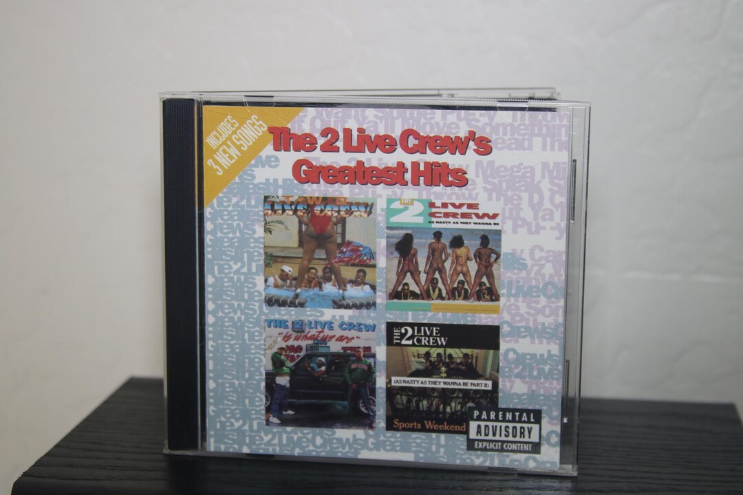 2 Live Crew Greatest Hits CD Rap Luke Skywalker Tape 1980s-1990s Hip ...