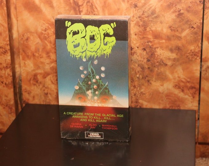 BOG (1979-1989) VHS Video Cassette Horror Gloria Dehaven Aldo Ray ...