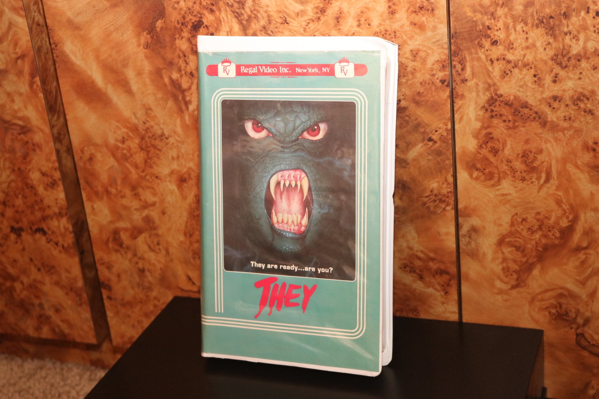 They 1985 VHS Regal Video Rare Sci-fi Horror Clamshell Paul Dentzer ...