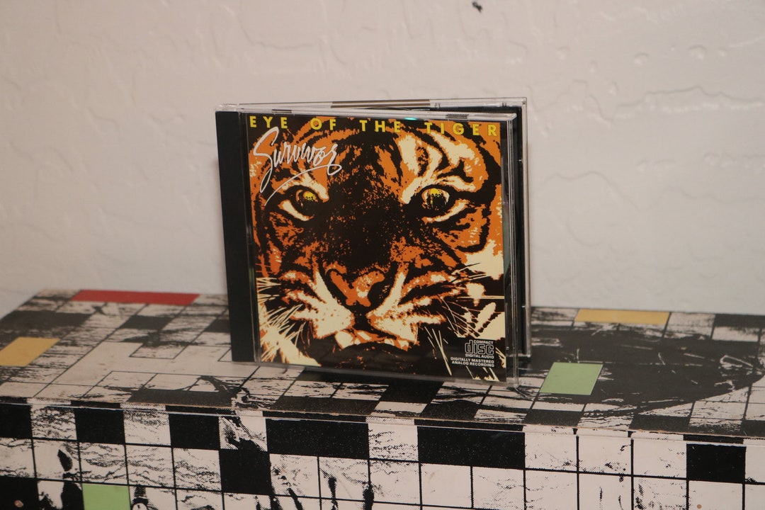 SURVIVOR CD (1982) Eye of the Tiger Album Rocky III Heavy Metal Rock ...