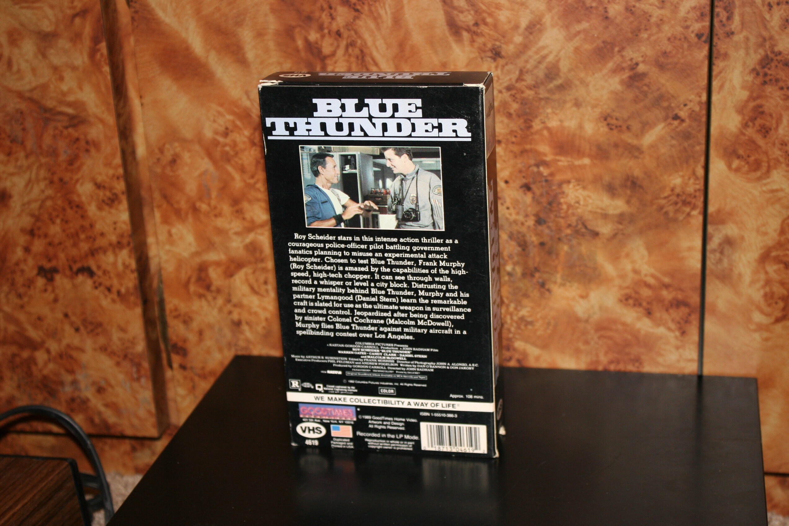 Blue THUNDER 1983 VHS Película Roy Scheider Warren Oates - Etsy España