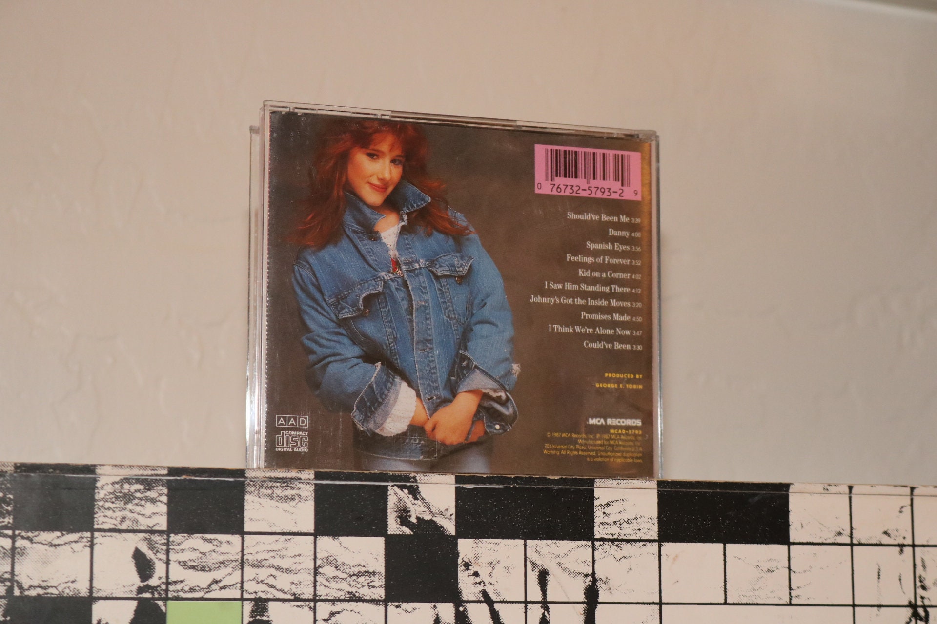 TIFFANY 1987 CD Self Titled Album I Think We're Alone | Etsy