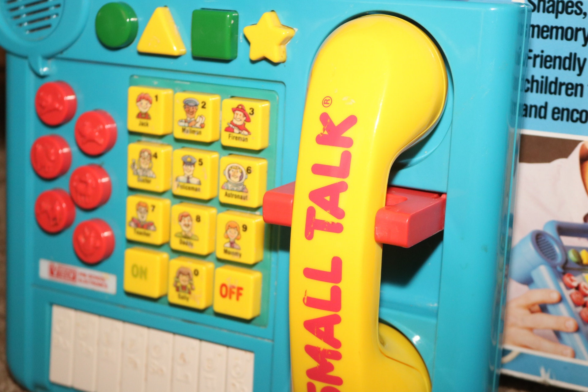 Small Talk 1988 Vtech Electronic Talking Activity Center - Etsy UK