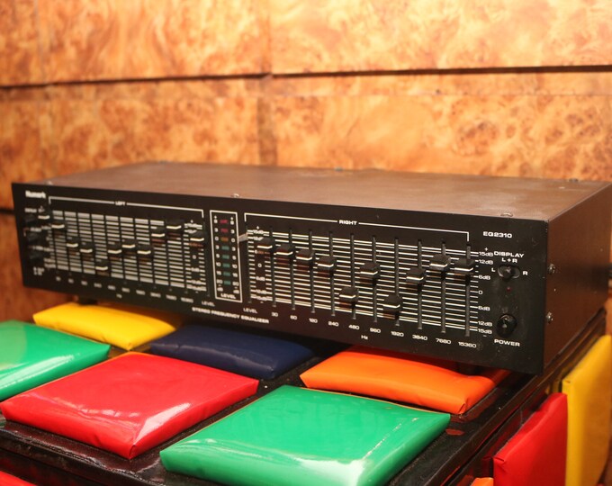 NUMARK EQ DJ Stereo Pre-amplifier Vintage 1980s Tested Works Inputs for ...