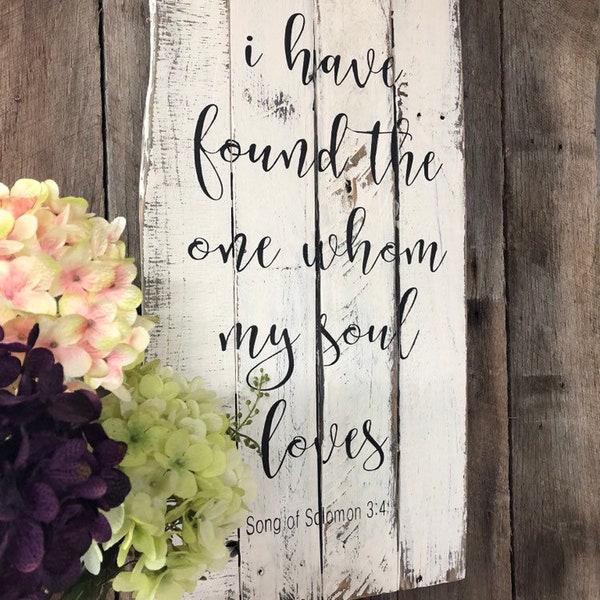 Scripture Wood Sign - Etsy