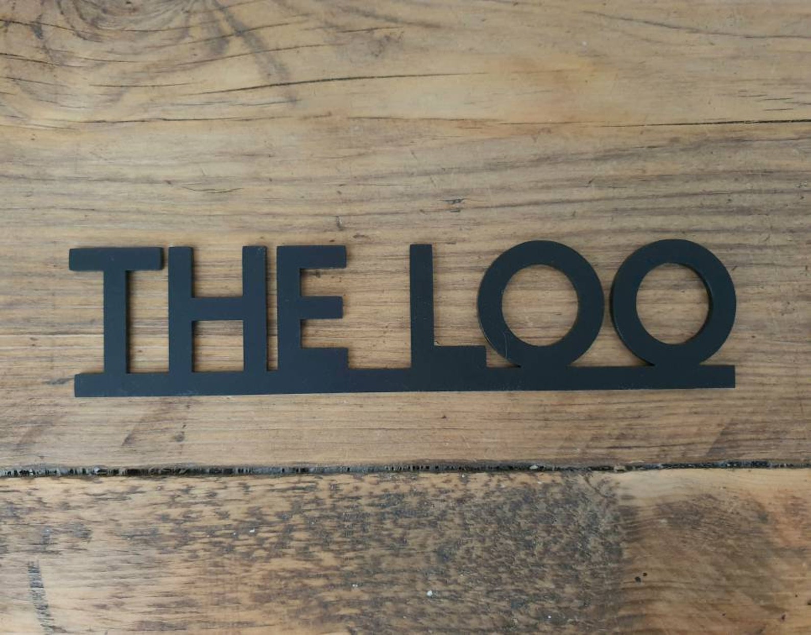 THE LOO Toilet Door Sign Original Little Hippo Door Topper - Etsy UK