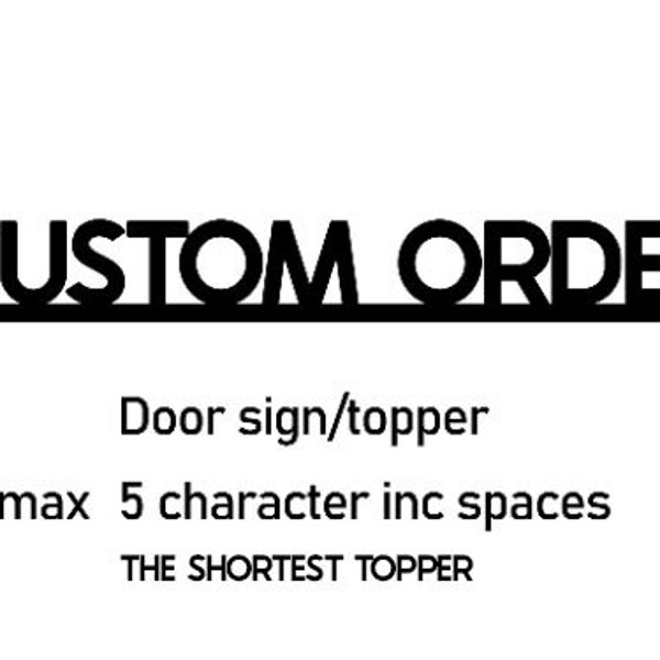 Door Toppers - Etsy