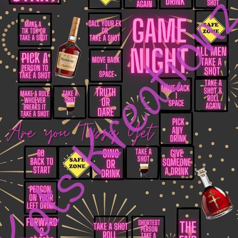 Drinking Game - Etsy