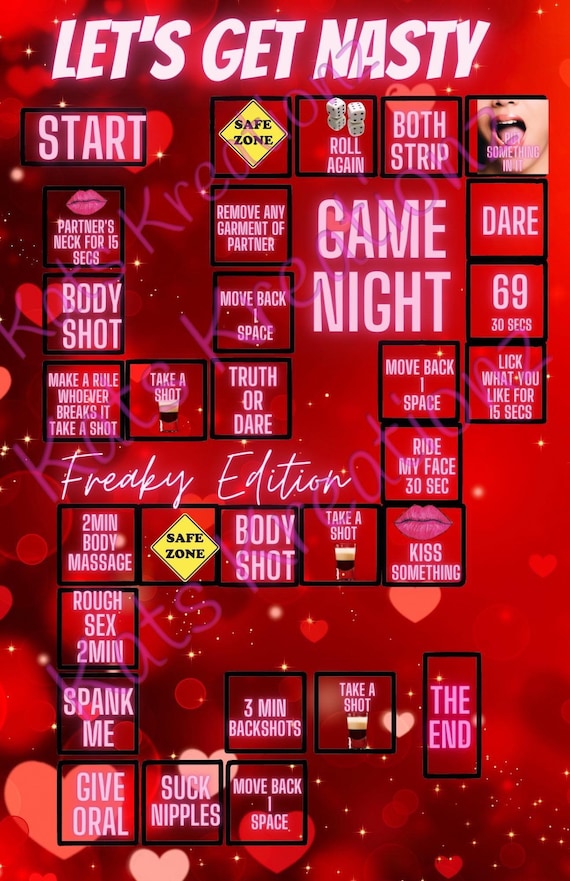 Valentine Board Game Download | Etsy