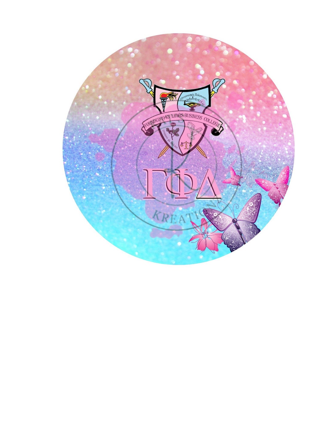 Gamma Phi Car Coasters - Etsy