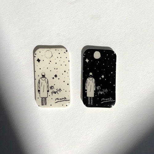 BTS Sticker BTS Group Sticker Faceless Portrait Sticker | Etsy