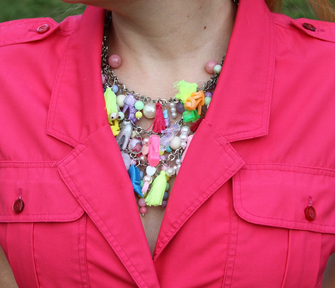 The Ultimate Barbie Handmade Necklace - Etsy