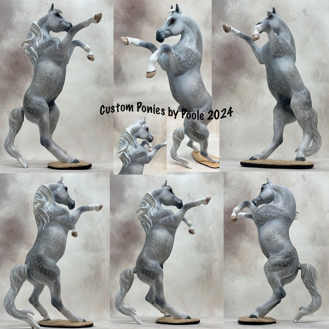 Collecta Arabian Stallion Custom Repaintdeborah Mcdermott 1:18 Curio ...