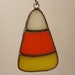 Stained Glass Candy Corn Sun Catcher Calorie Free Candy Corn - Etsy