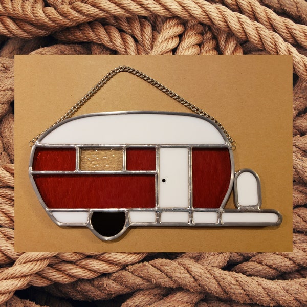 Camper Stained Glass Pattern - Etsy