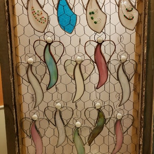 Shades of Blue Angel Sun Catcher stained Glass Angel Christmas Tree ...