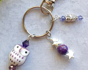 Owl Key Ring | Etsy