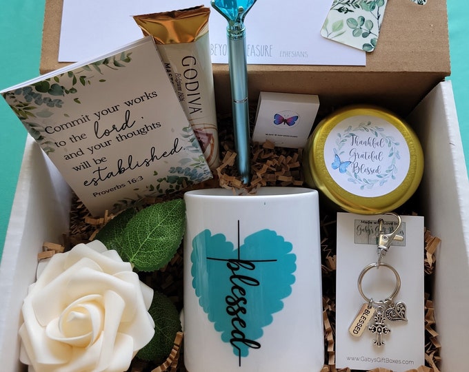 Christian Birthday Gift Box, Bible Verse Gifts, Happy Birthday ...