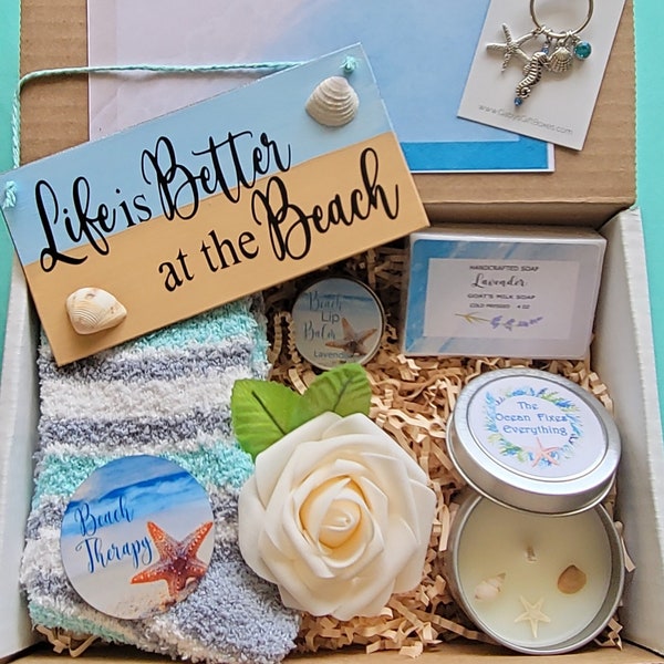 Coastal Gift Basket - Etsy