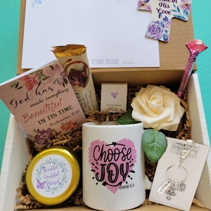 Christian Thank You Gift Box, Bible Verse Gifts, Birthday, Christian ...