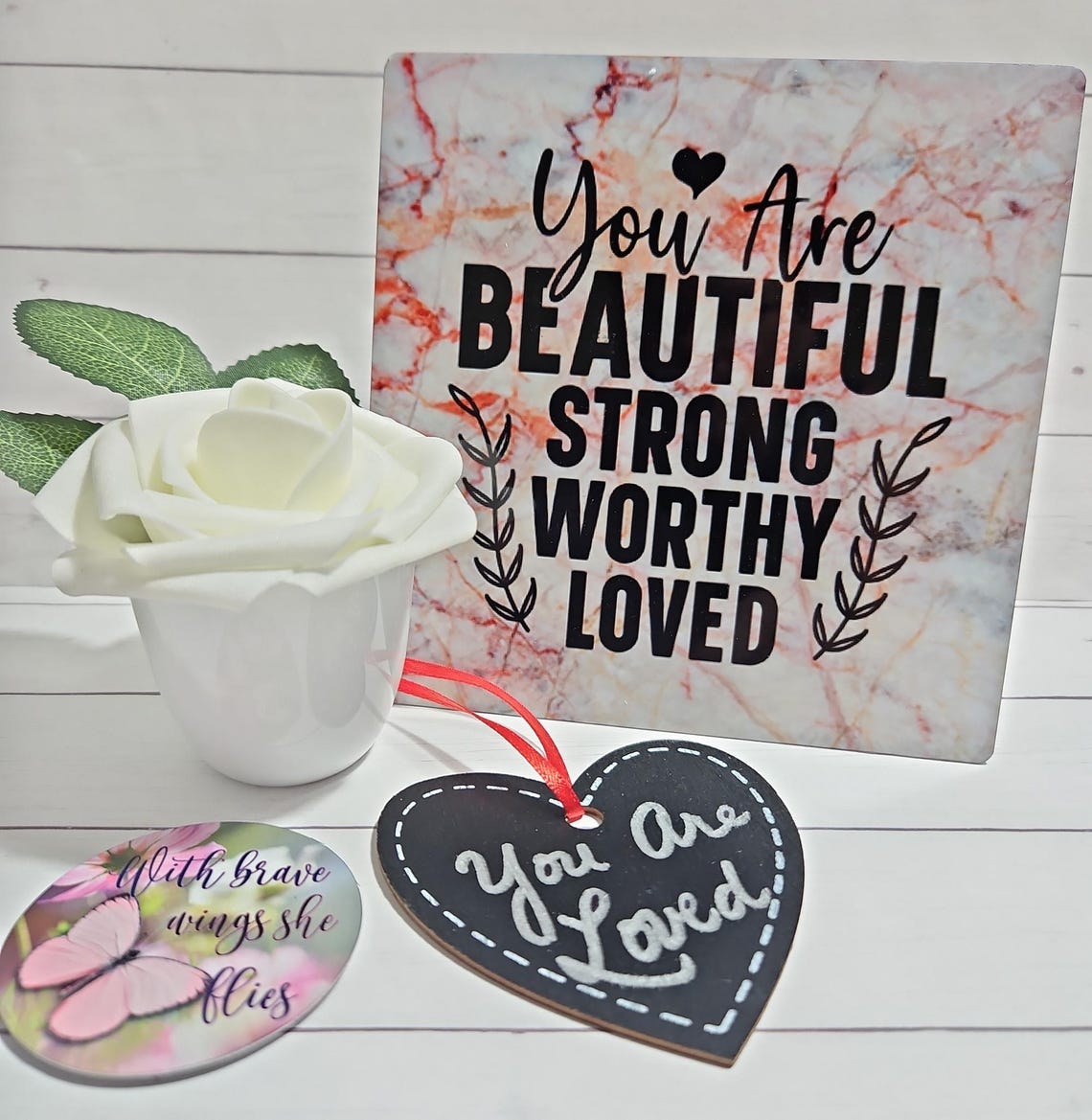 Encouragement Inspirational Gift Box, Relaxation Gift Set, Feel Better ...
