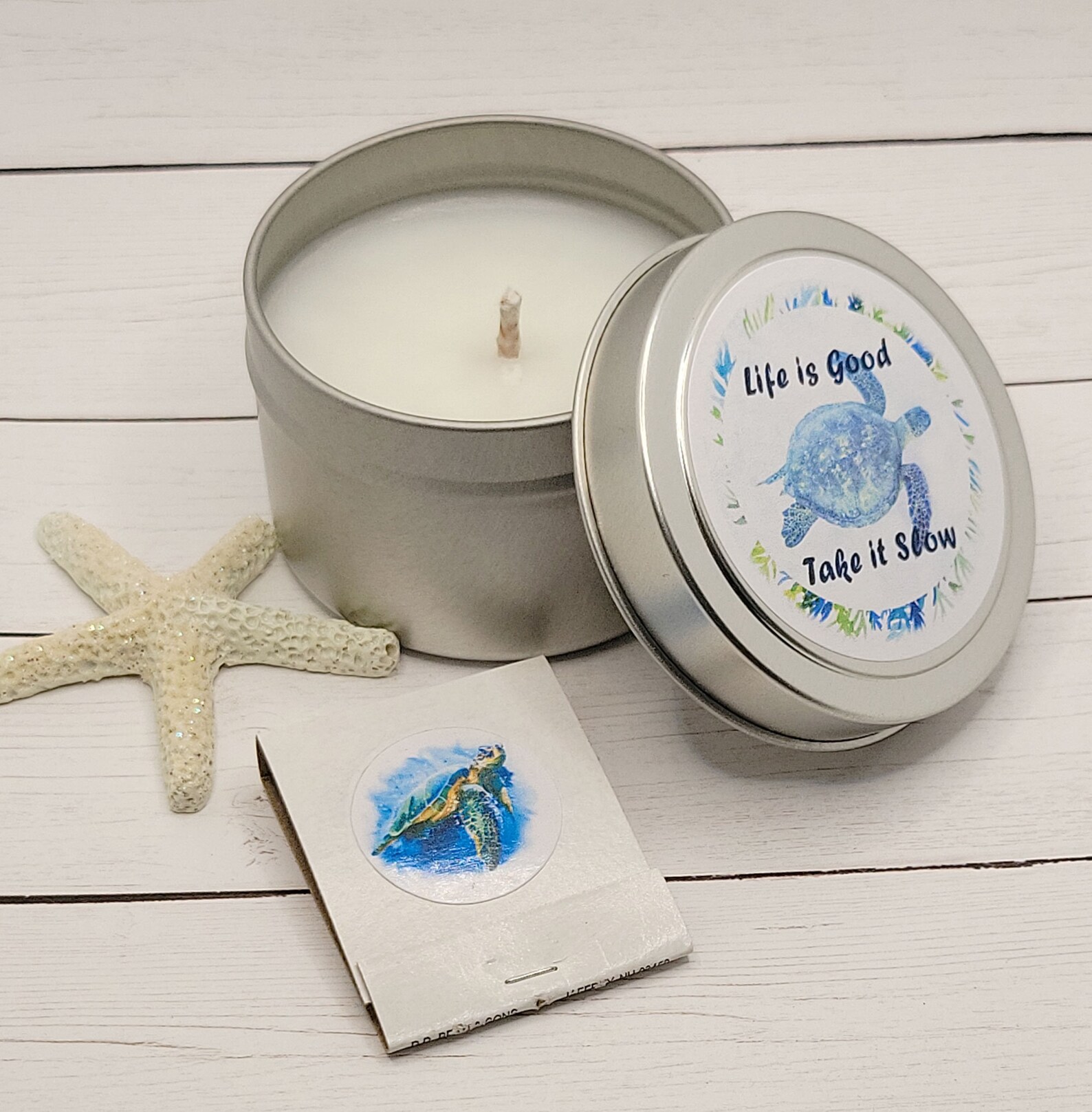 Happy Birthday Sea Turtle Gift Box Turtle Shell Gift for Her - Etsy