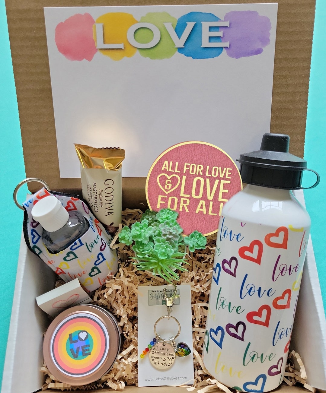 LGBTQ Gift Box Rainbow Gifts Basket PRIDE Happy Birthday - Etsy