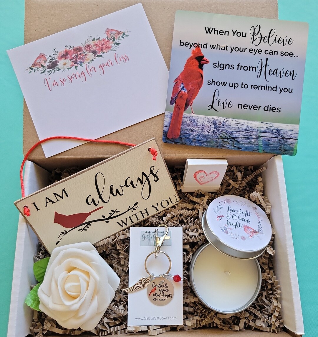Sympathy Gift Box, Condolence or Bereavement Gifts, Memorial Gift ...