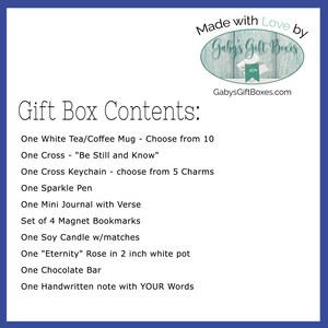 Christian Thank You Gift Box, Bible Verse, Faith Based Gifts, Christian ...