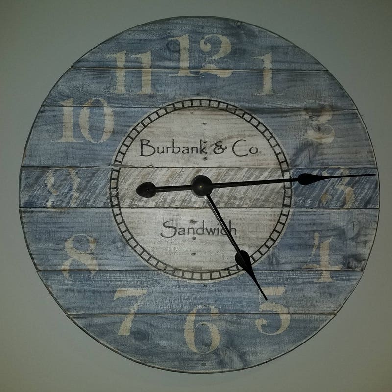 Pallet Clock - Etsy