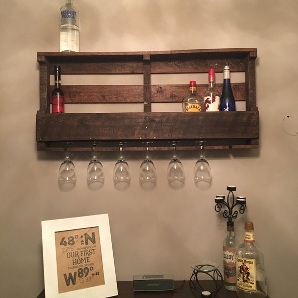Pallet Wine Rack - Etsy
