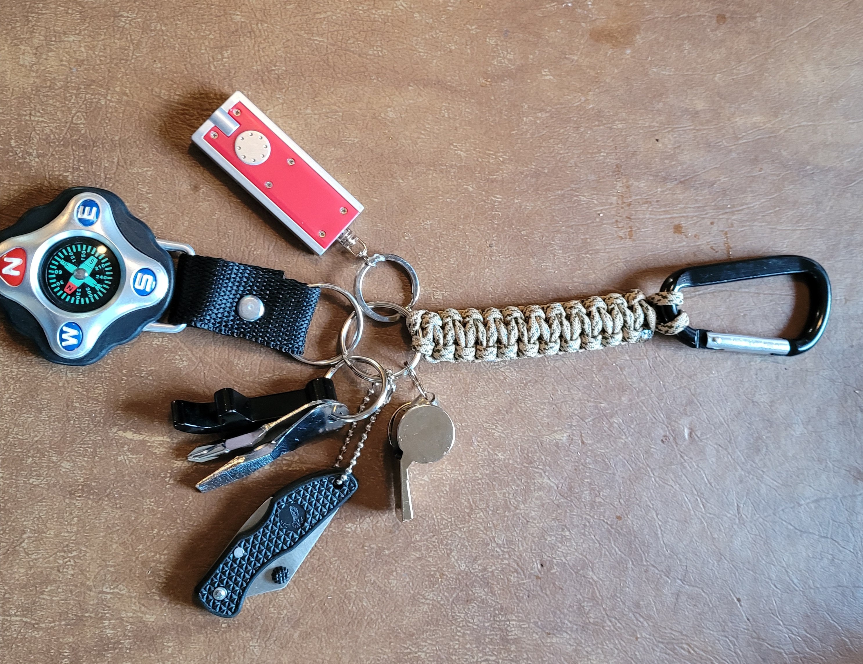 Survival Carabiner Kit - Etsy