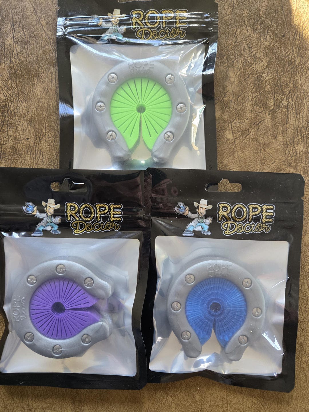 Rope Doctor-choice of Green for Goat and Calf Strings, Blue for Team ...