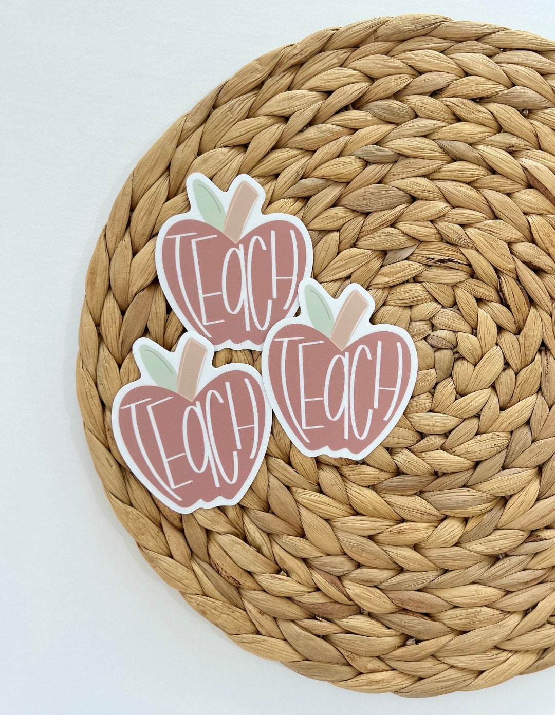 Teacher Apple Sticker | Teacher Appreciation Gift | Teacher Gift ...