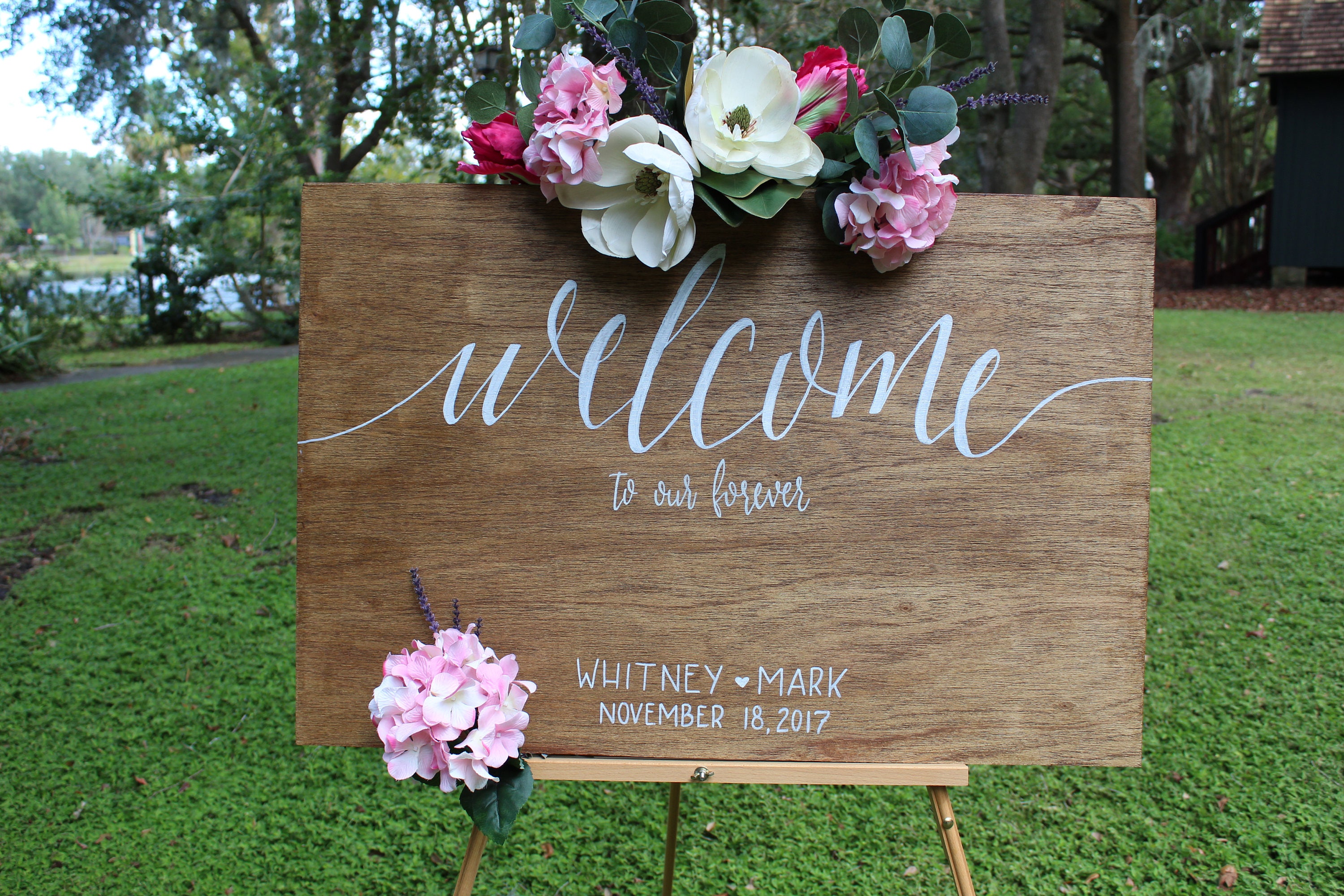 Welcome Wood Sign - Etsy